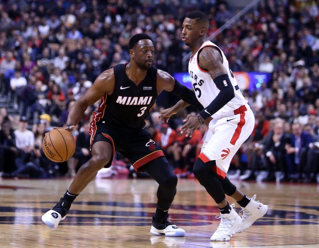 Wade continues to break records with the Heat despite the defeat in Toronto