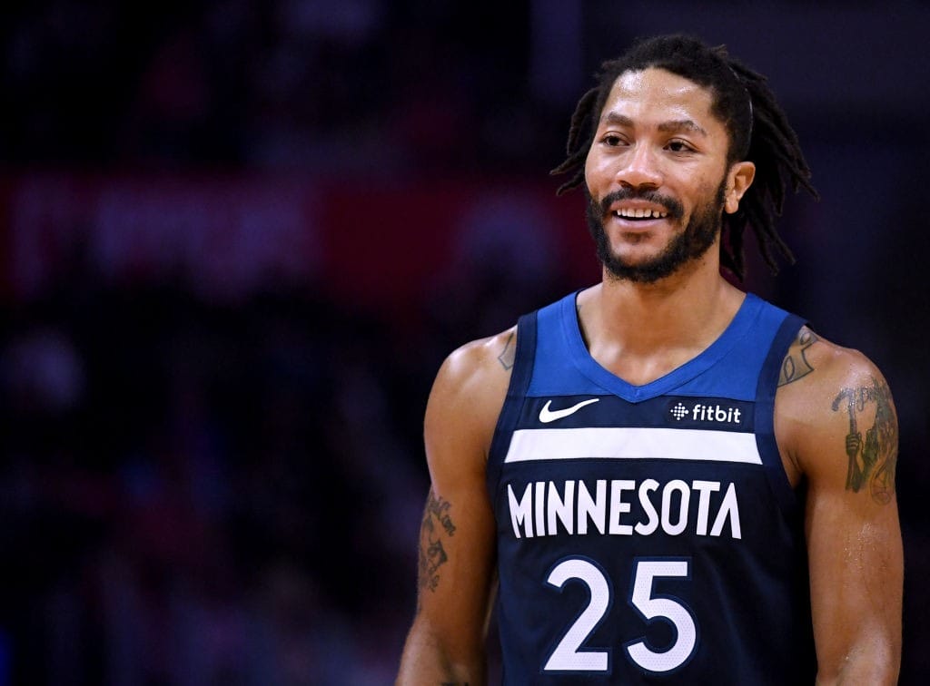 Canasta ganadora de Derrick Rose contra Phoenix