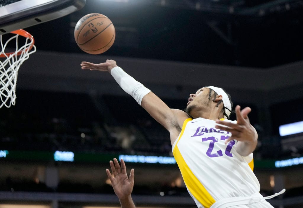 The Lakers they stay with Alex Fudge