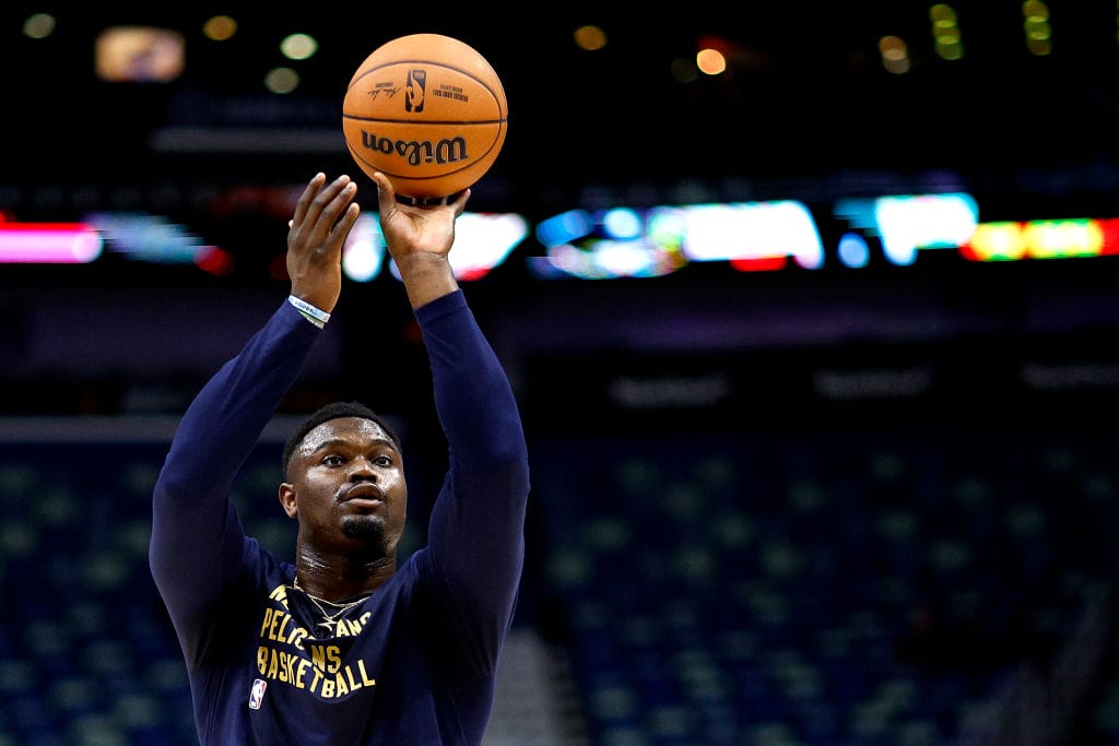 Zion Williamson is taking better care of his body